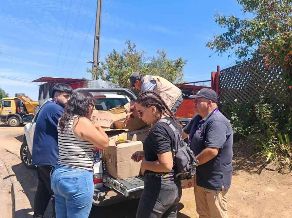 Voluntariado y Municipalidad de La Cruz entregaron ayuda solidaria en ...